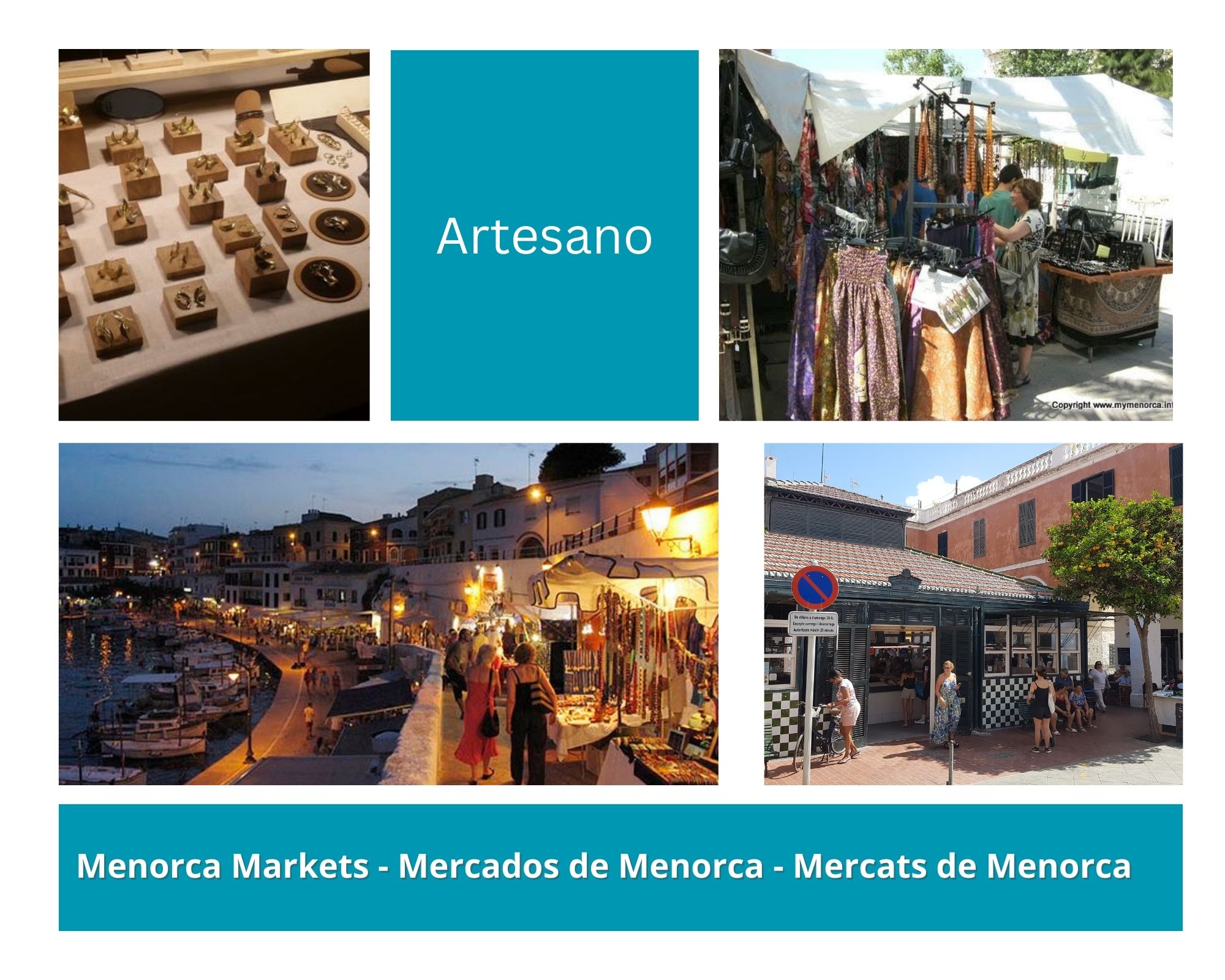 Menorca Markets plus Summer Evening Markets - Market days, locations 2026